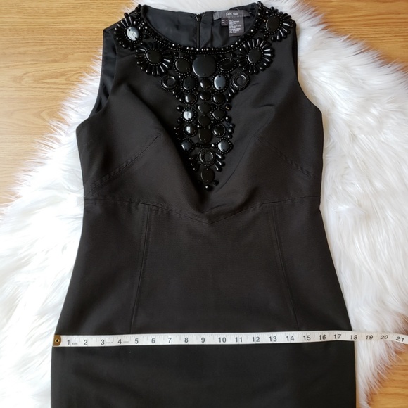 Per Se by Carlisle | Dresses | Per Se By Carlisle Satin Dress Wbeaded ...